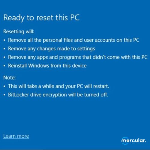 วิธี Restore Windows 10 ให้คอมกลับมาสะอาดเหมือนใหม่
